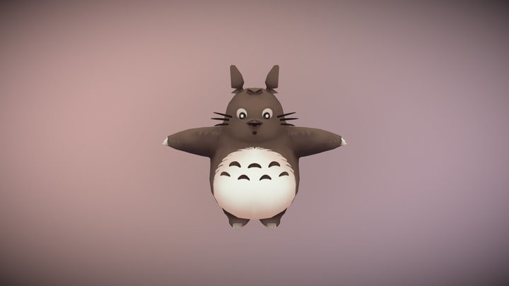 ArtStation - Totoro 3d model