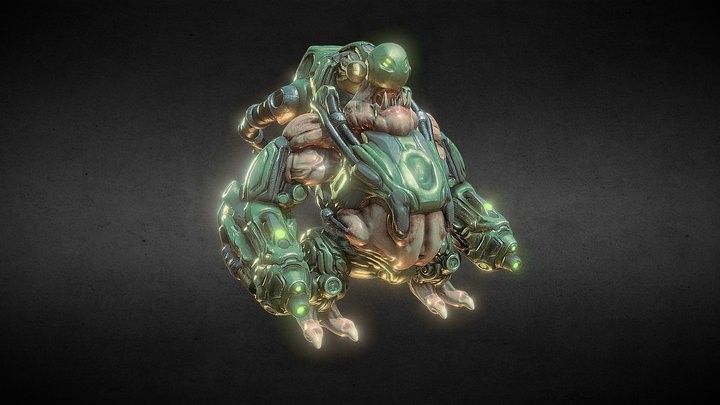 ArtStation - Cyber_mancubus