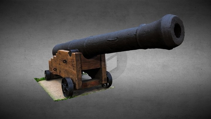 ArtStation - Brass canon