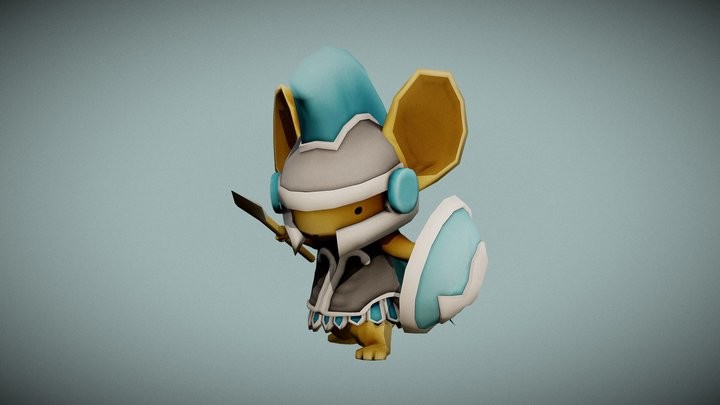 ArtStation - Mouse soldier