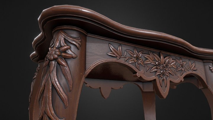 ArtStation - Small Victorian Table