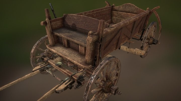 ArtStation - Horse Cart