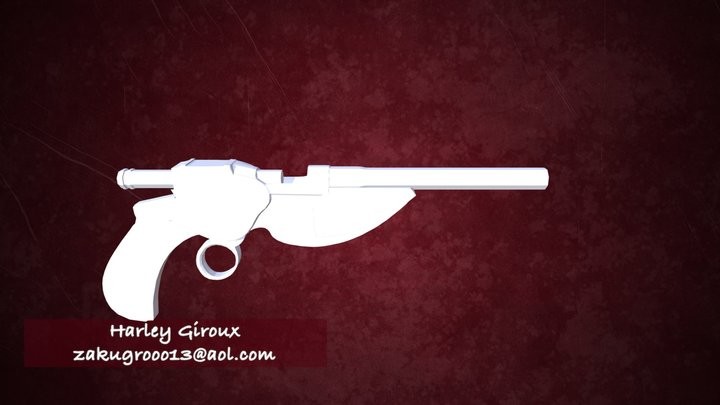 ArtStation - Bittner Revlving Pistol Model 1983