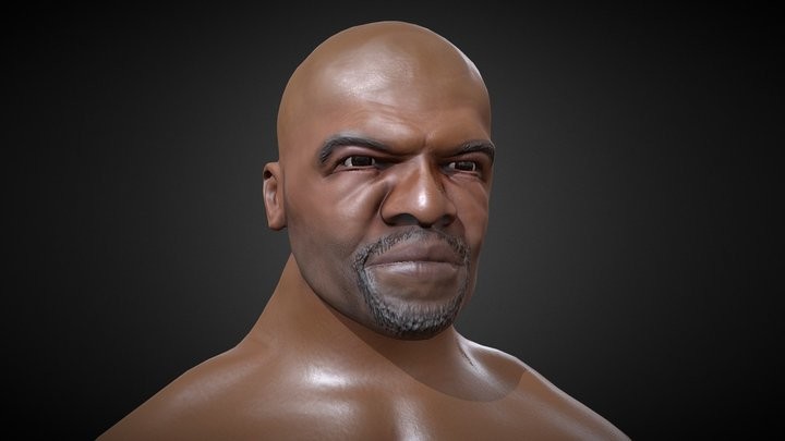 ArtStation - Terry Crews sculpt