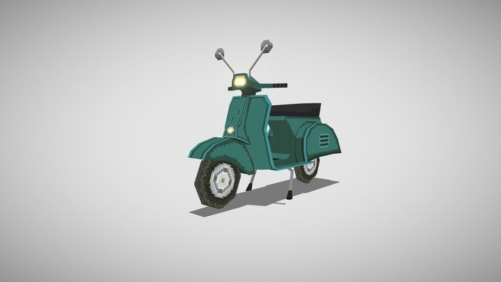 ArtStation - Pixel Vespa