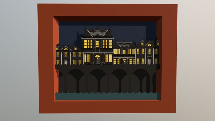 ArtStation - Train in a Frame