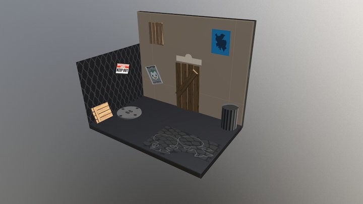 ArtStation - Batman Funko Scene