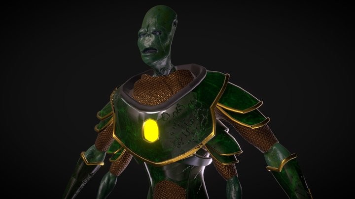 ArtStation - Alien Warrior