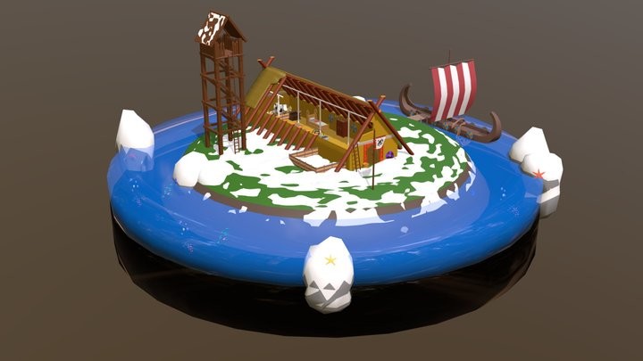 ArtStation - Viking House