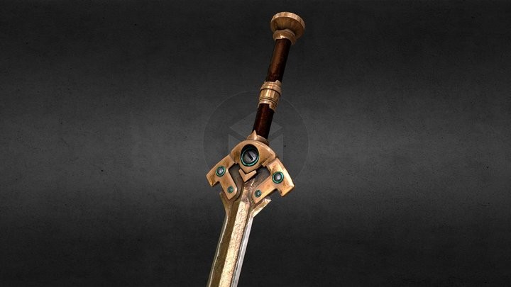ArtStation - Skywind dwemer longsword