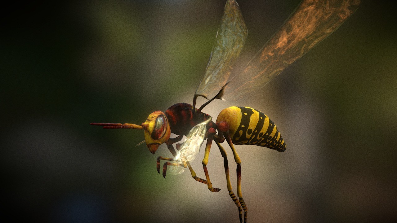 ArtStation - Hornet (Triangles: 4k) 2016