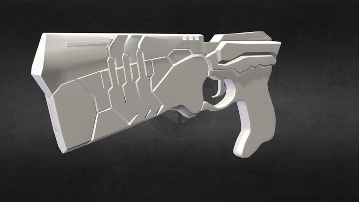 ArtStation - Psycho Pass Handgun