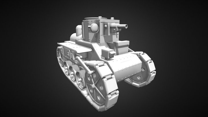ArtStation - Steam Tank V1