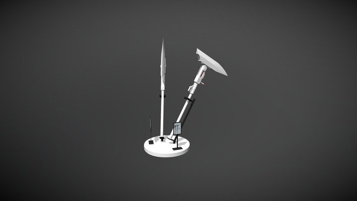 ArtStation - Hugom Helix Bolt Weapon by Tenkaboutart