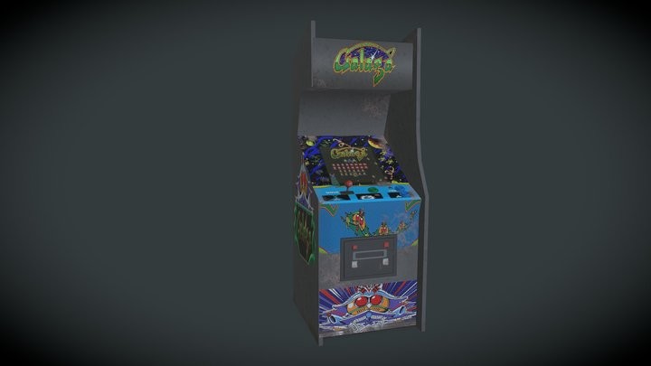 ArtStation - Galaga Gaming Machine