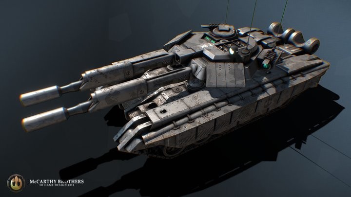 ArtStation - T.I.K. - Battle Tank
