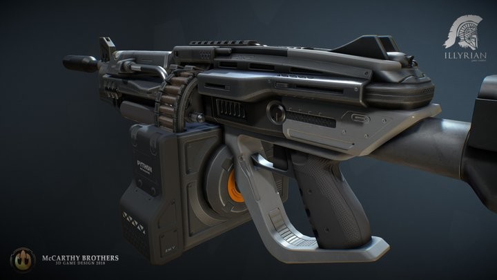 ArtStation - M249 - Custom