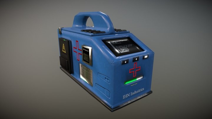 ArtStation - Sci-Fi Medkit