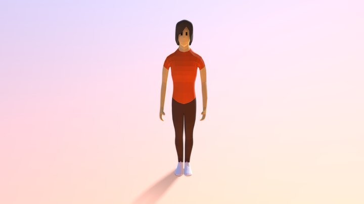 ArtStation - Low poly characters animated