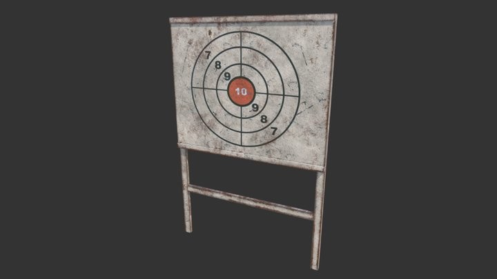 ArtStation - 3D Game Asset Target Shooting Training