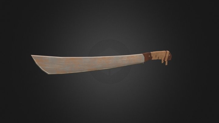 ArtStation - Low Poly Machete for games