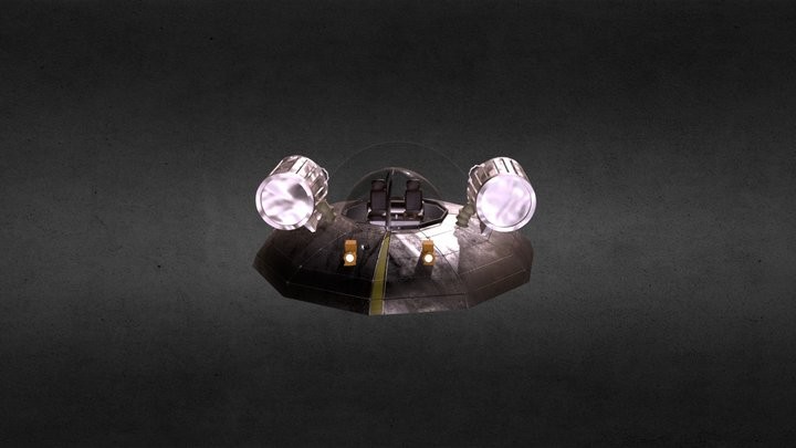 ArtStation - Rick's Spaceship