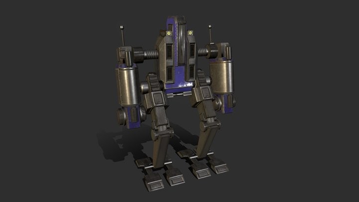 ArtStation - Battle Mech