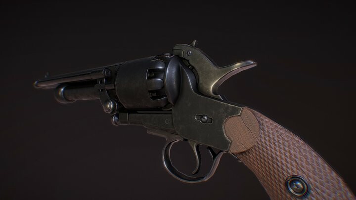 ArtStation - LeMat revolver