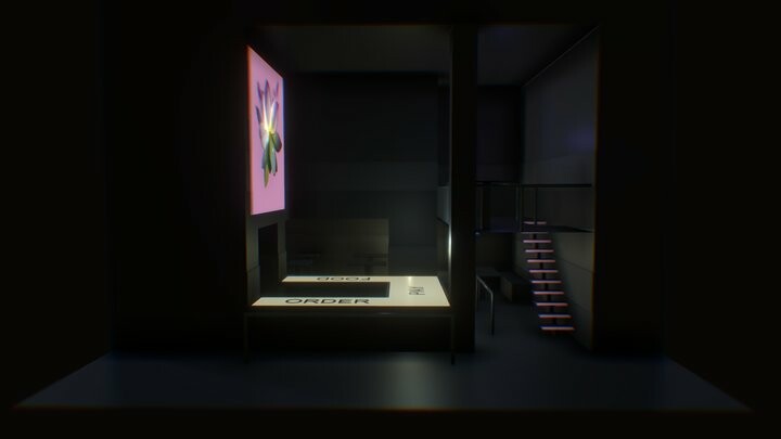 ArtStation - Lotus Bar Food Stand