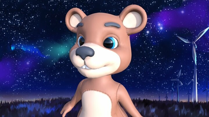 Lizzy koopa - Little teddy bear - concept attempt 2