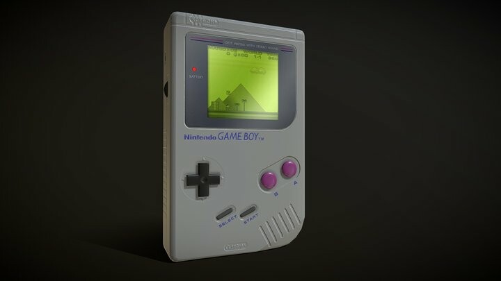 ArtStation - Nintendo Game Boy
