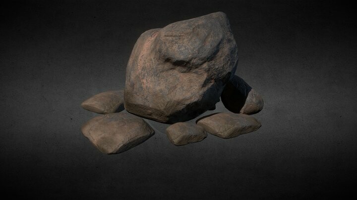 ArtStation - Modular Cave Rocks