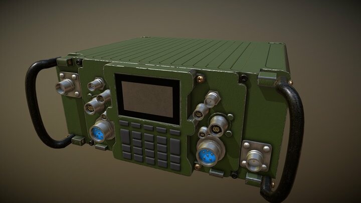 ArtStation - Military Radio