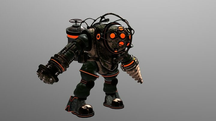 ArtStation - Bioshock Student Project