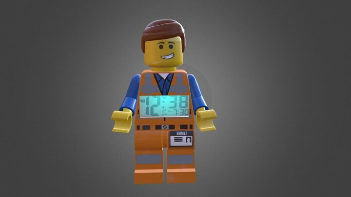ArtStation - Emmet Lego Clock