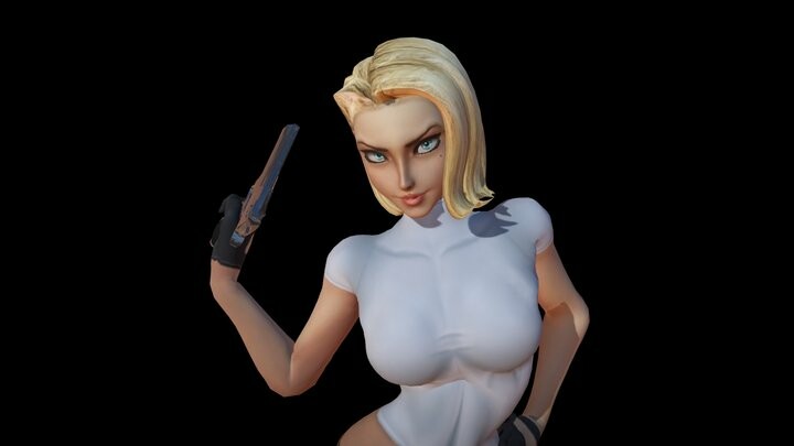 ArtStation - Danger Girl "Abbey CHASE"