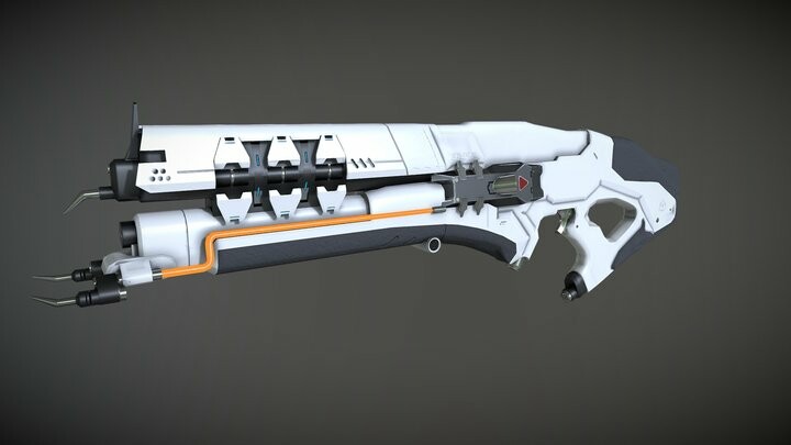 ArtStation - DOOM (2016) - Lightning Gun