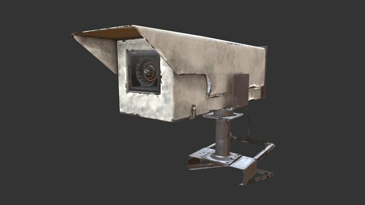 ArtStation - HighRes Security Camera