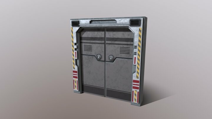 ArtStation - Sci-fi door