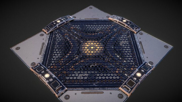 ArtStation - Sci-Fi modular floor