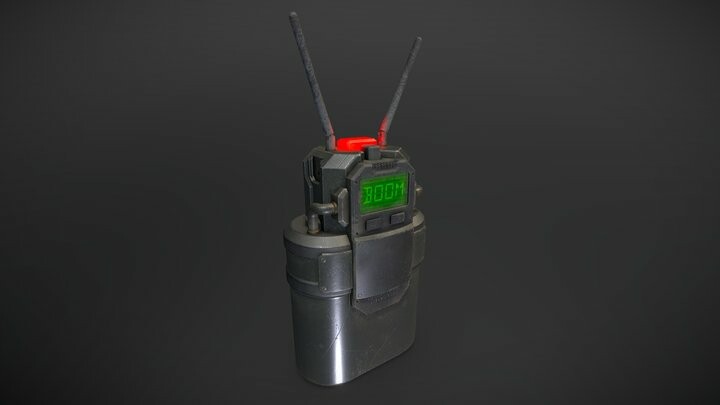 ArtStation - Remote bomb