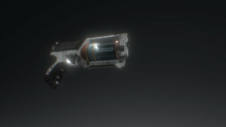 ArtStation - Borderlands Style Blaster (w/ Animation)