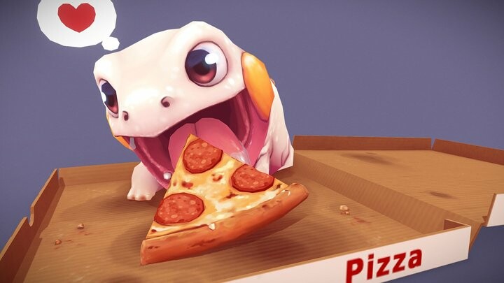 ArtStation - Pizza love