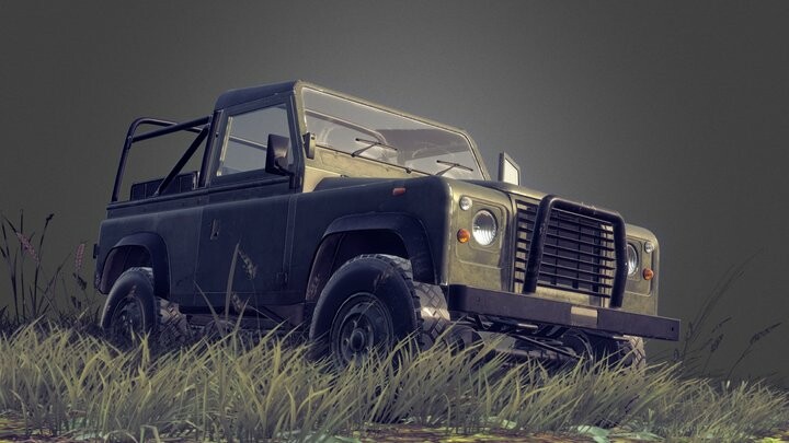 ArtStation - Land Rover Defender