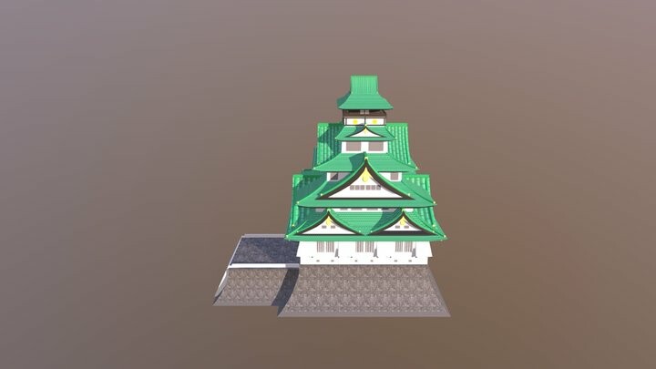 ArtStation - Japanese Castle
