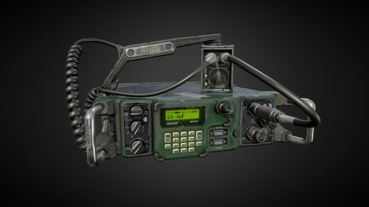 ArtStation - Military radio
