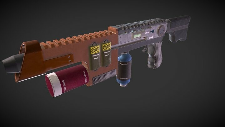 ArtStation - Flamethrower