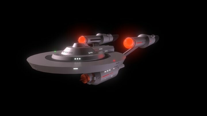 ArtStation - Venture Class Starship