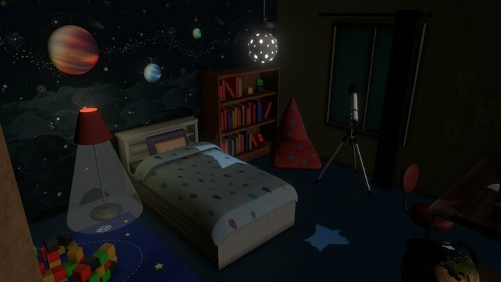 ArtStation - Space Room