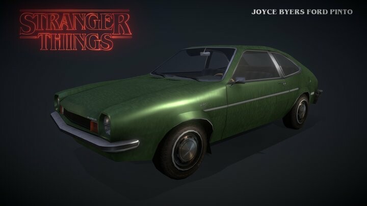 ArtStation - Joyce Byers Ford Pinto (Stranger Things)